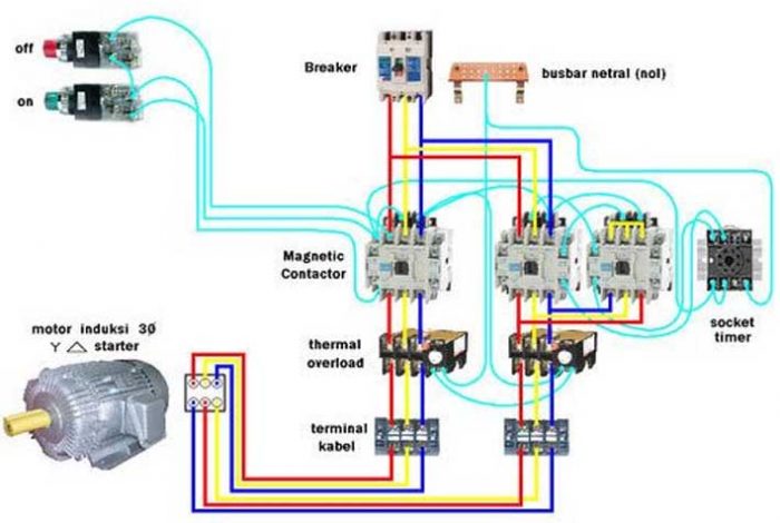 Installation and Wiring Diagram of Induction Switch - Connectors ...