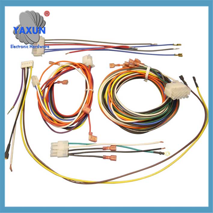Custom Electric Control System Assembly Wiring Harness - Connectors ...